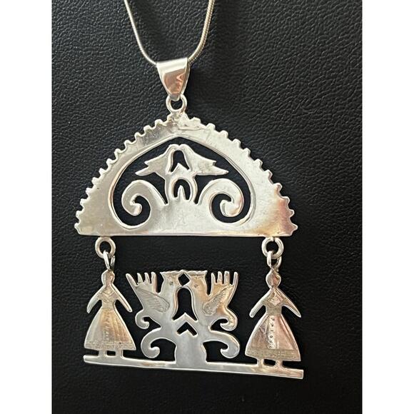 Tree of Life | Jewelry | Vtg Mexico Tree Of Life Storyteller Sterling ...